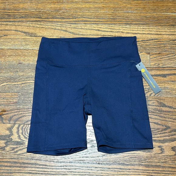 Stretch the Rules | Shorts | Navy Bike Shorts | Poshmark